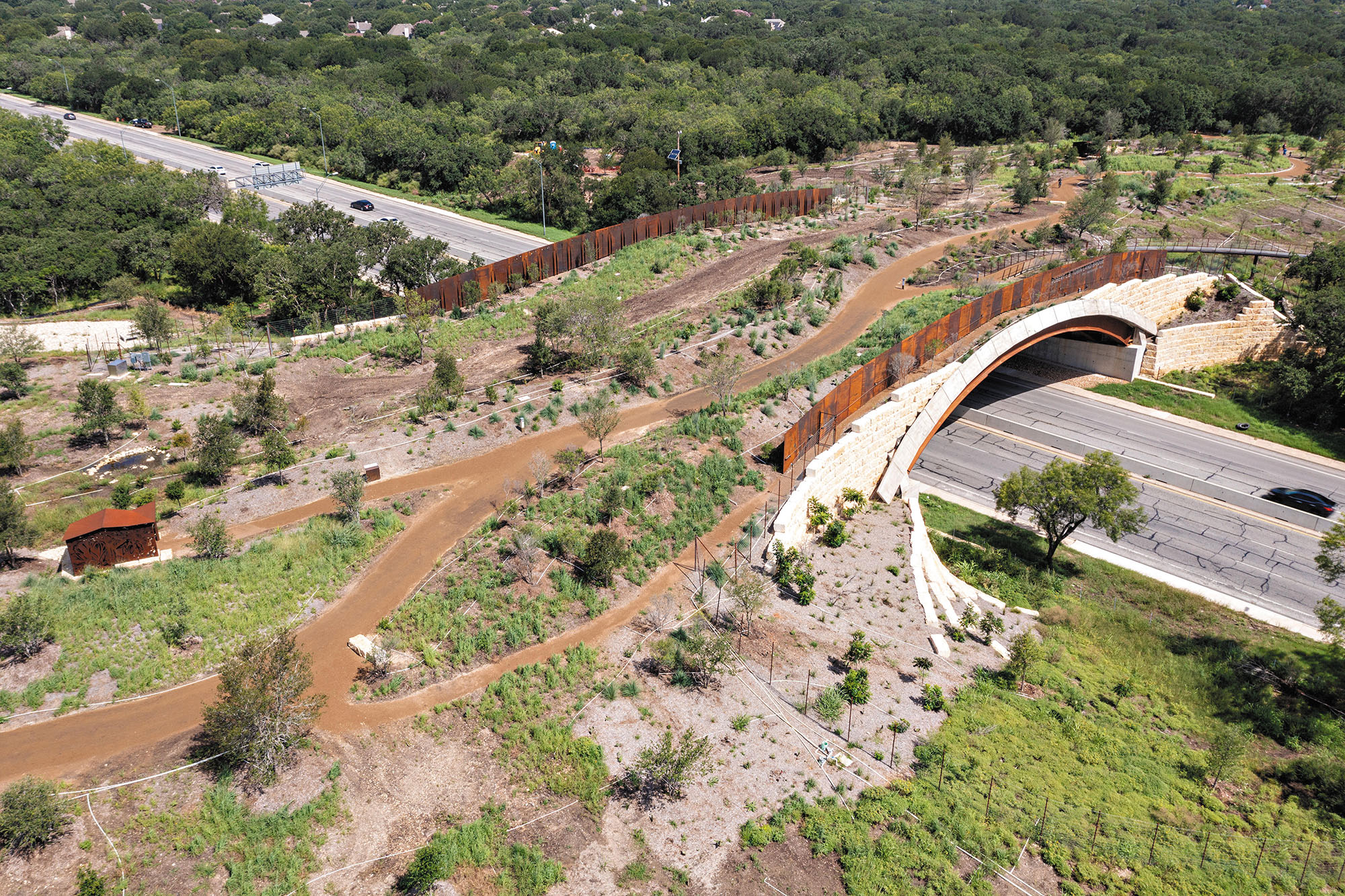 San Antonio - Hardberger Land Bridge over Wurzbach Pkwy - Poznecki ...